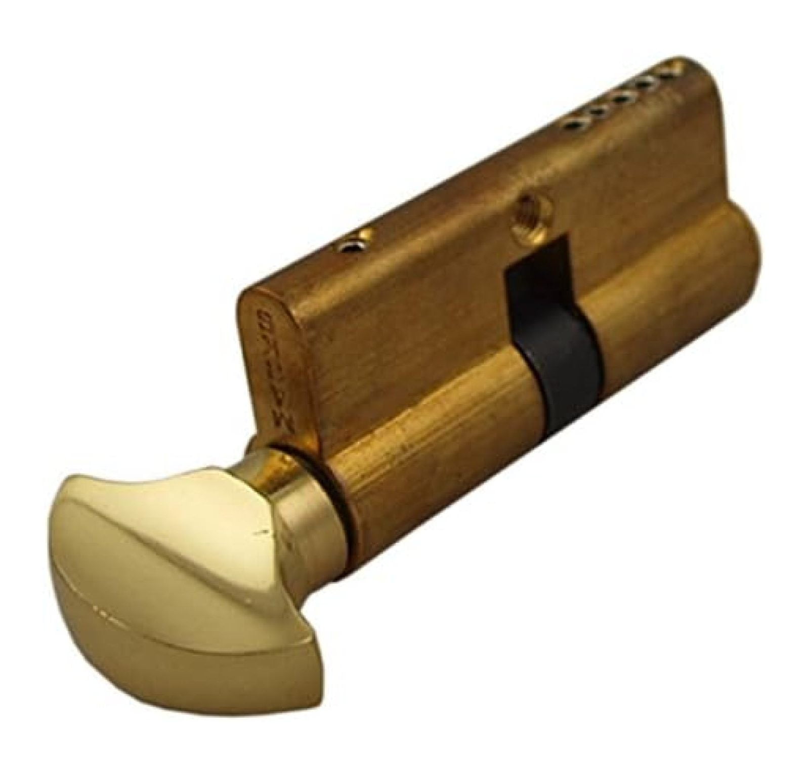 Marks #2621 Euro Profile Cylinder - Polished Brass US3 Single Cylinder ...