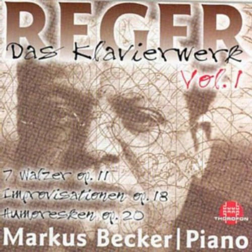 Markus Becker - Piano Works 1 - Music & Performance - CD - Walmart.com