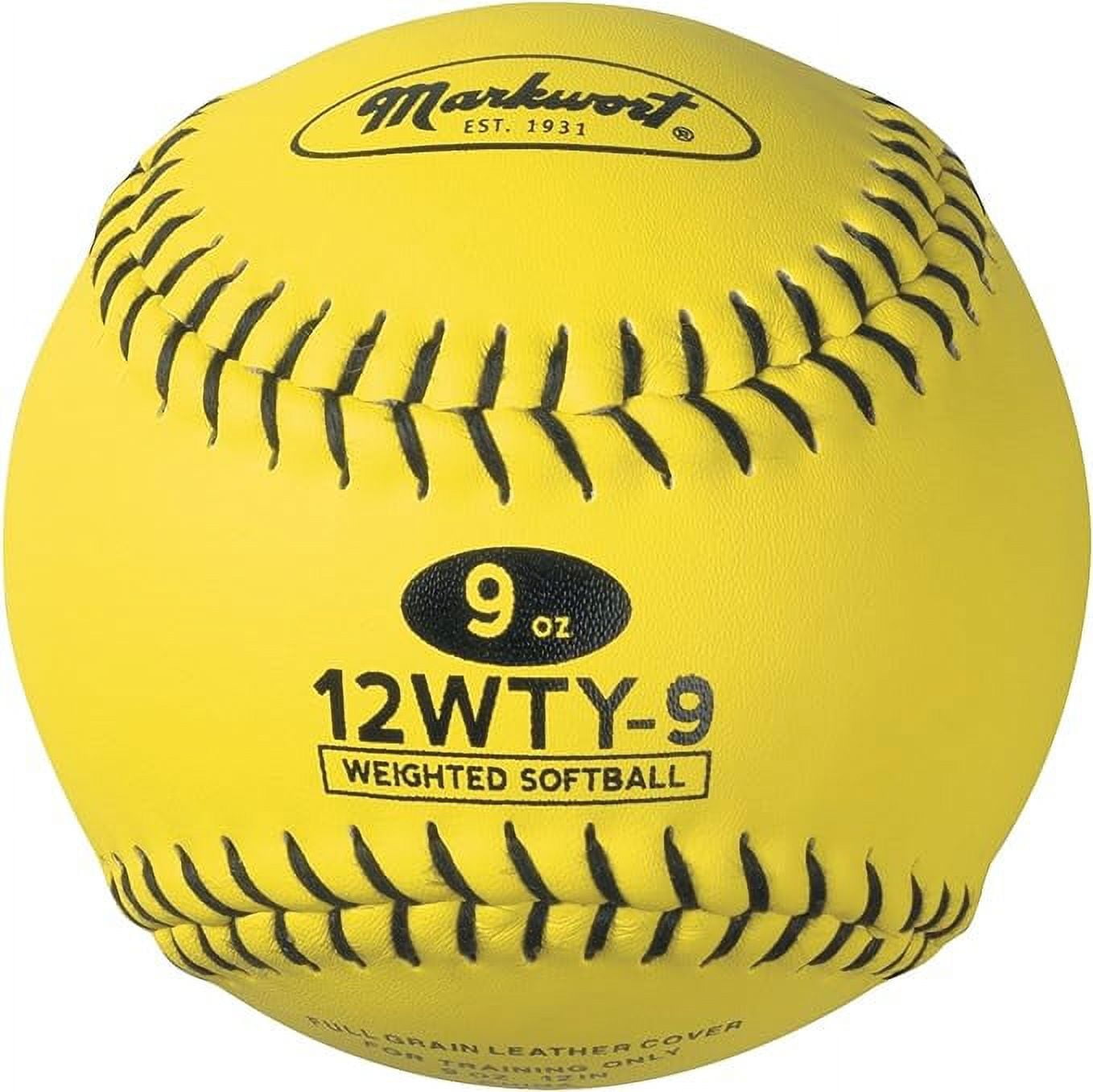 Markwort Lite Weight and Weighted Leather Softball - Walmart.com