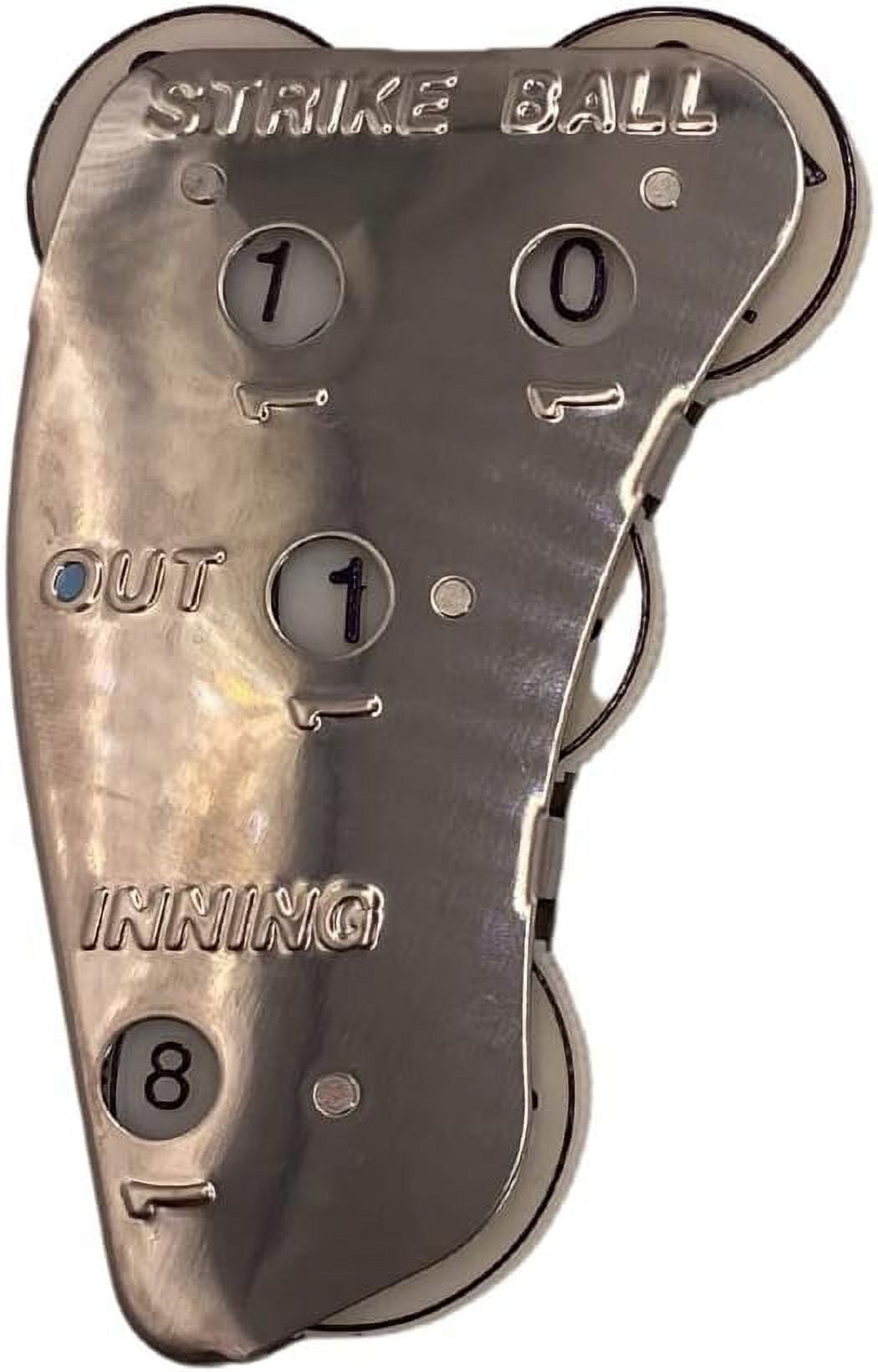 Markwort Stainless Steel 4-Dial Raised Letter Umpire Indicator, Silver ...