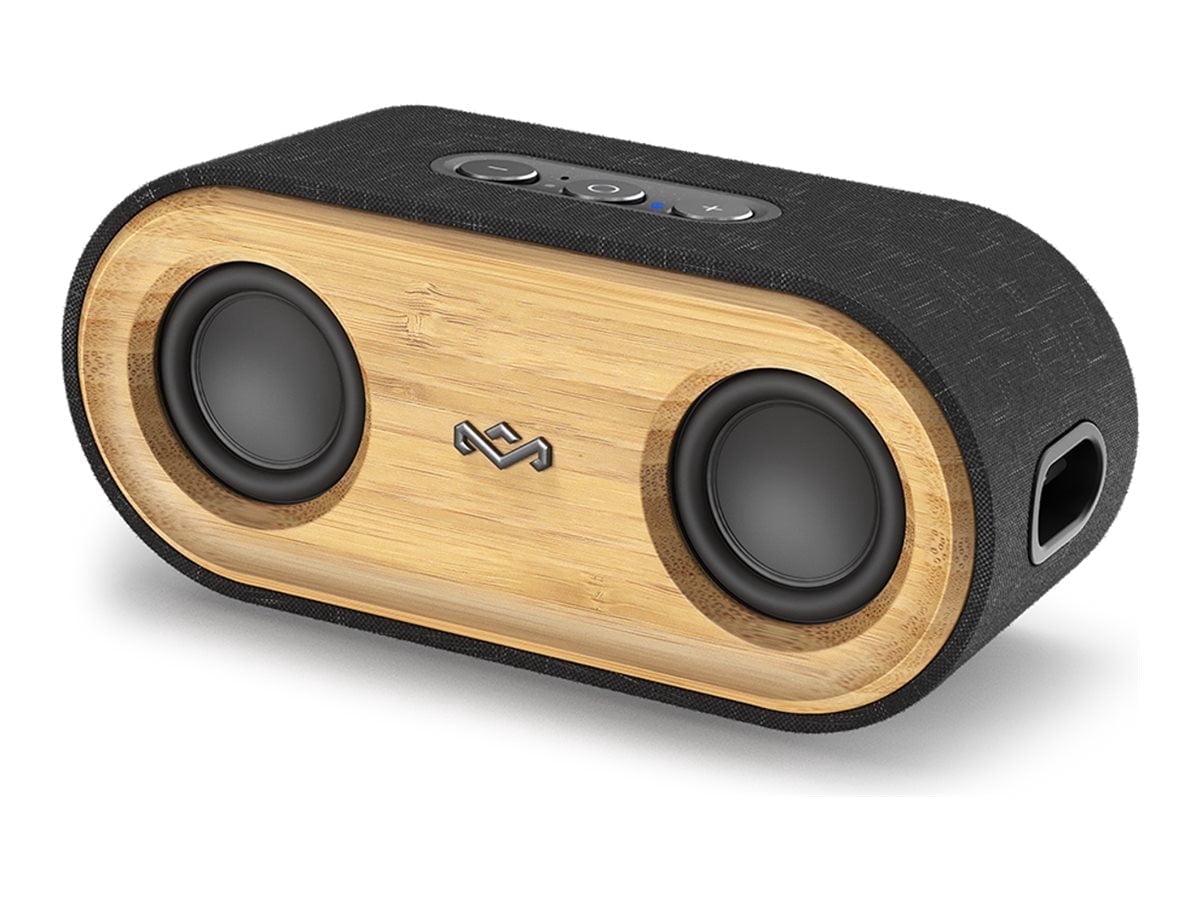 House of Marley Get Together 2 Mini Bluetooth Portable Speaker, Brown ...