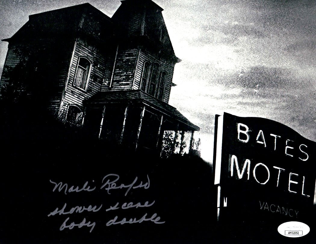 Marli Renfro Autographed 8X10 Photo Psycho Shower Scene Body Double JSA ...