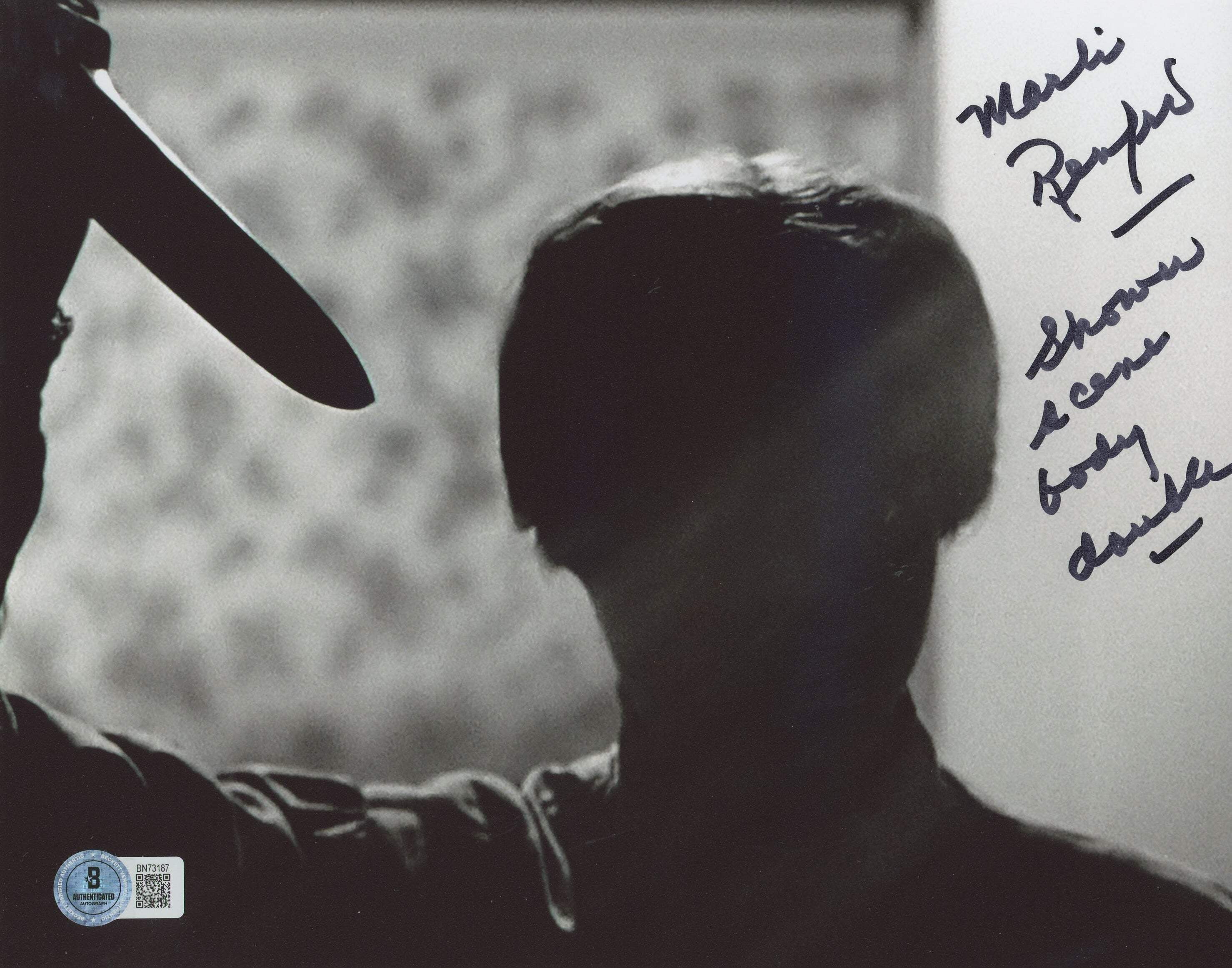 Marli Renfro Psycho "Shower Scene Body Double" Signed 8x10 Photo BAS # ...