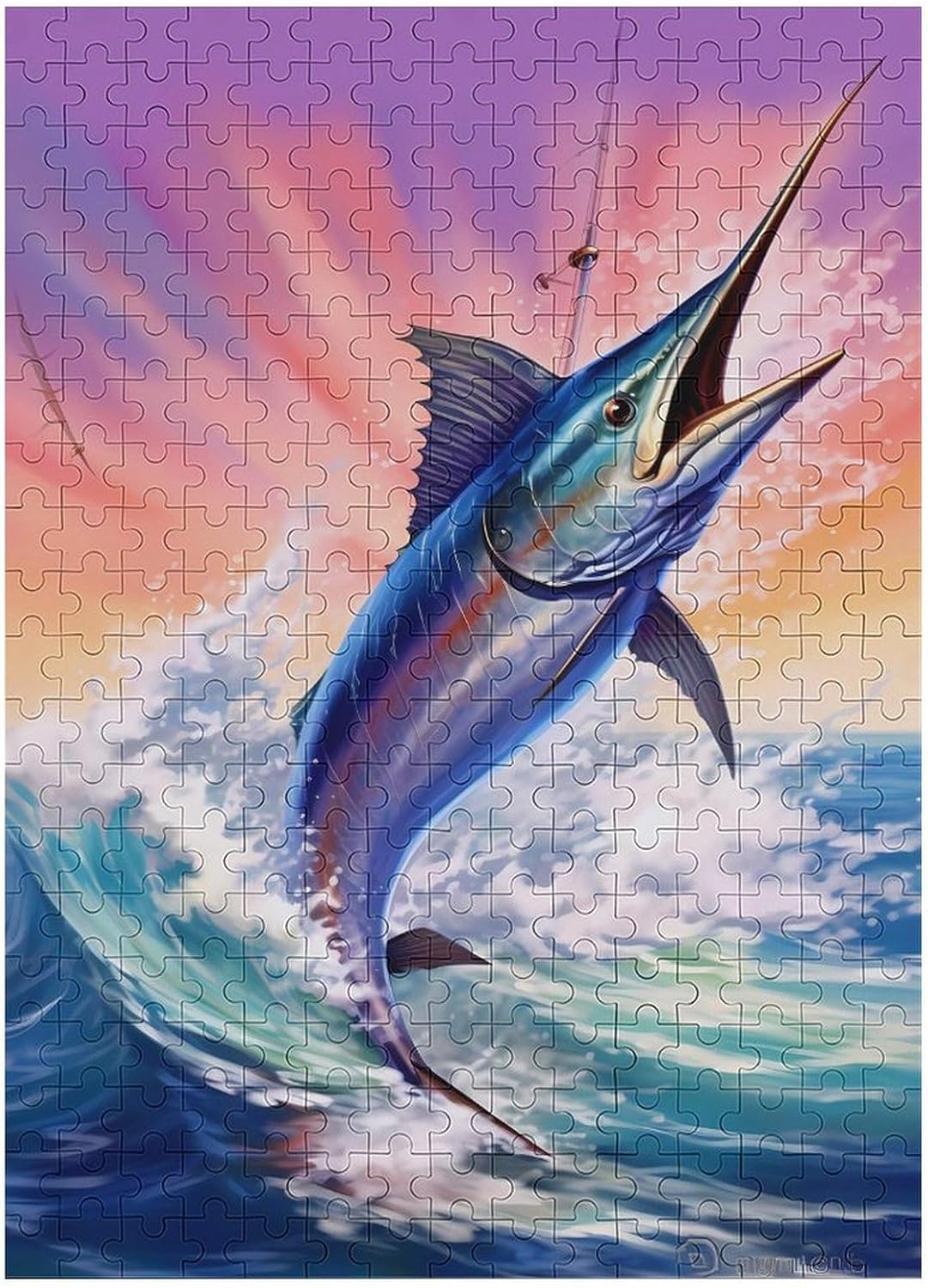 Marlin Fish Swordfish Jigsaw Puzzles Personalized Picture Puzzle Best ...