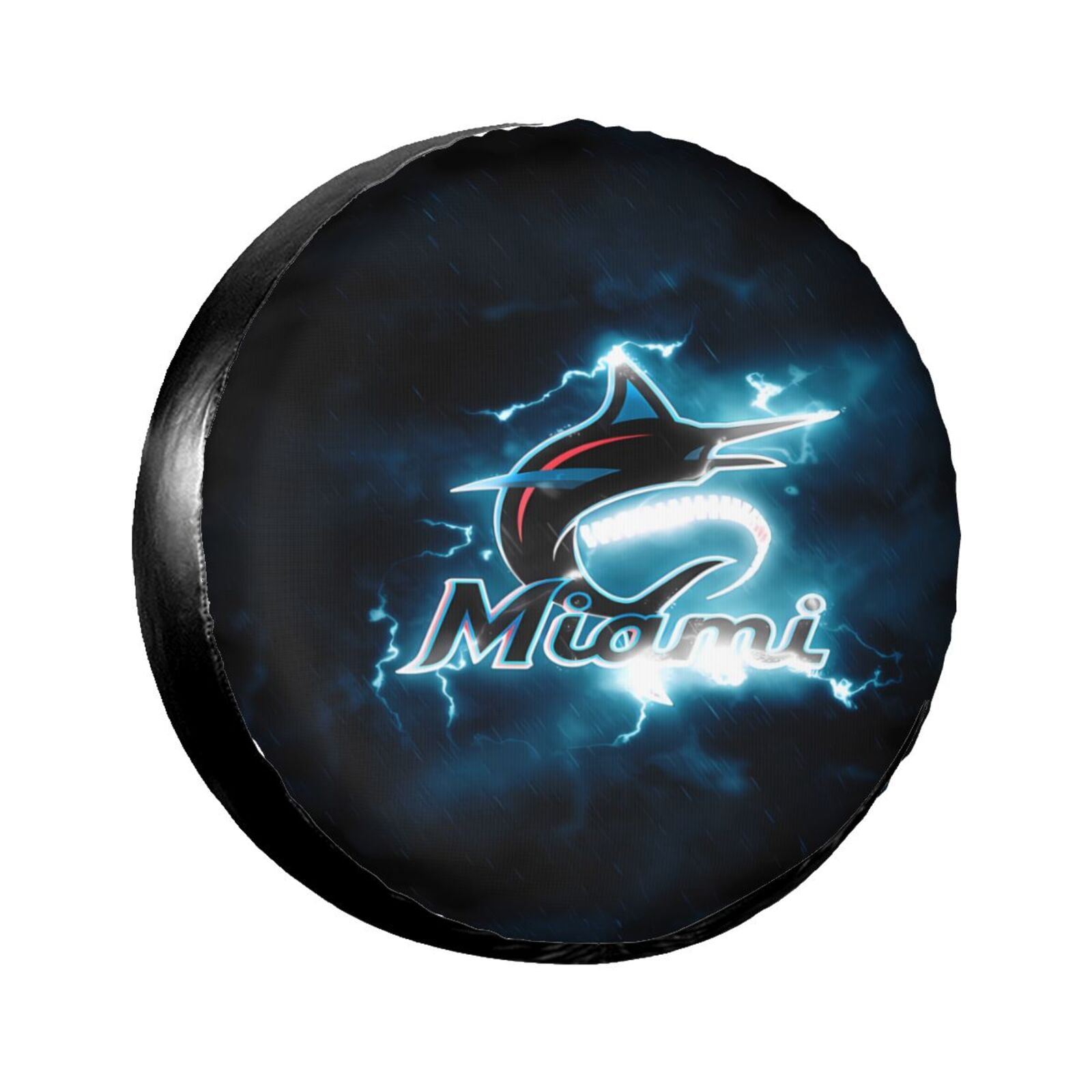 Marlins Baseball Team Custom Rugged Tire Covers Heavy Duty Thick Sun ...