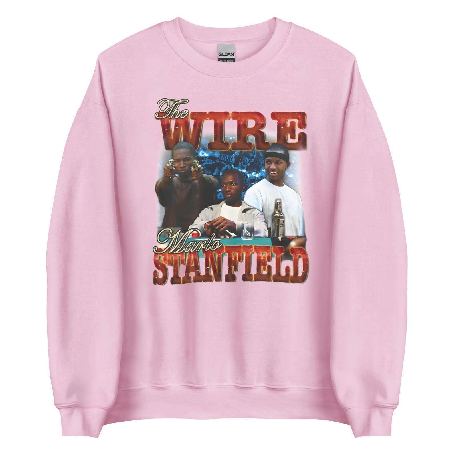 Marlo The Wire Heavy Cotton Teem Hip Hop T-Shirt, The Wire TV Show ...