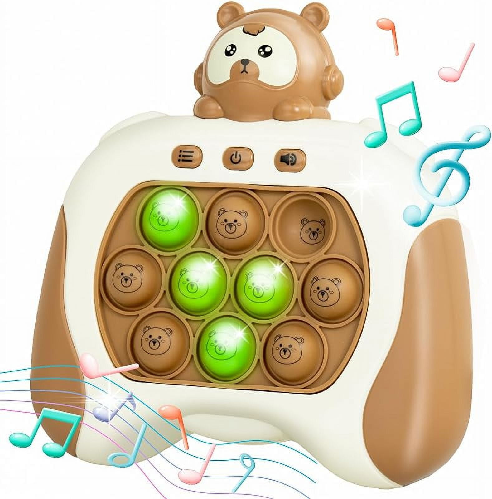 Marlo & Buzz Quick Push Game Toy with Popit Game Controller, Pop Fidget ...