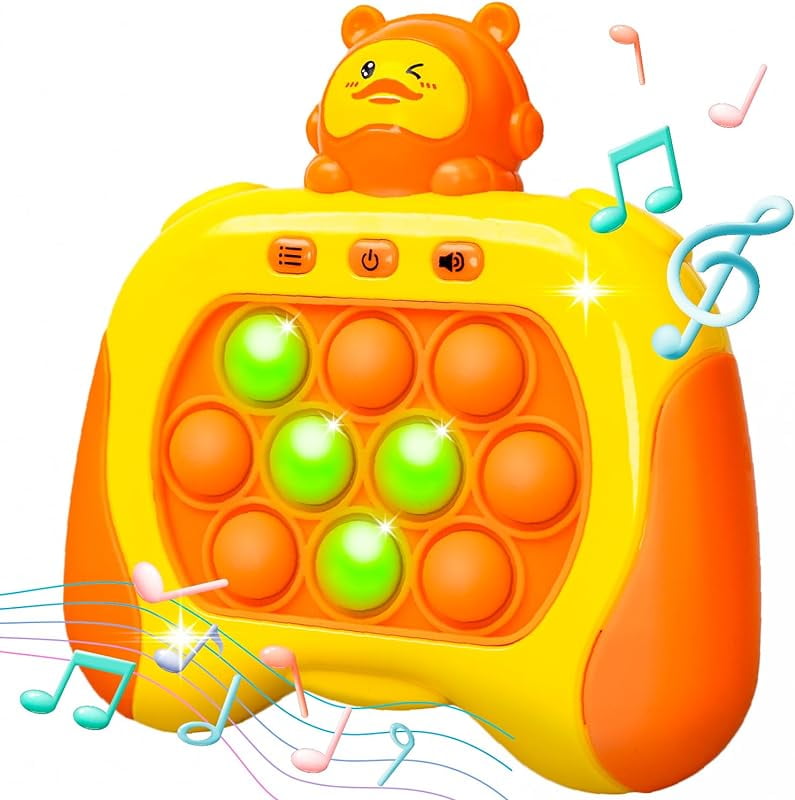 Marlo & Buzz Quick Push Game Toy with Popit Game Controller, Pop Fidget ...