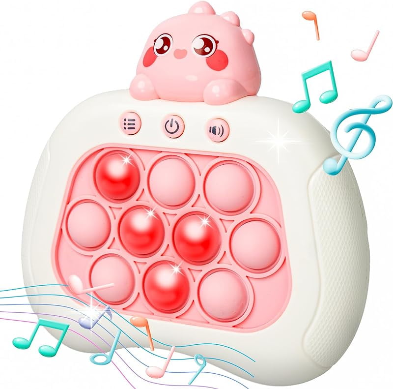 Marlo & Buzz Quick Push Game Toy with Popit Game Controller, Pop Fidget ...