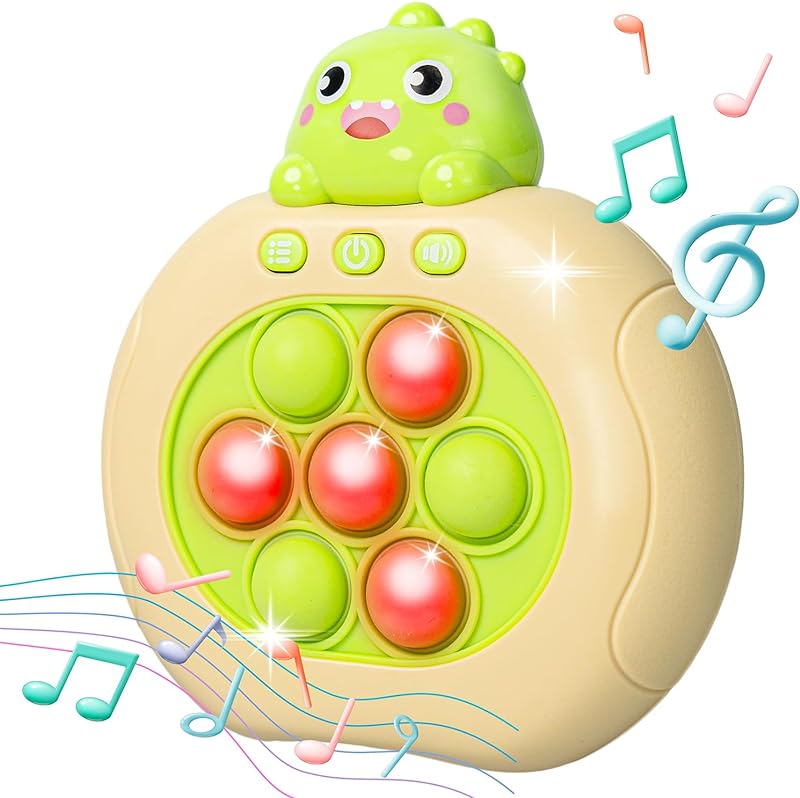 Marlo & Buzz Quick Push Game Toy with Popit Game Controller, Pop Fidget ...