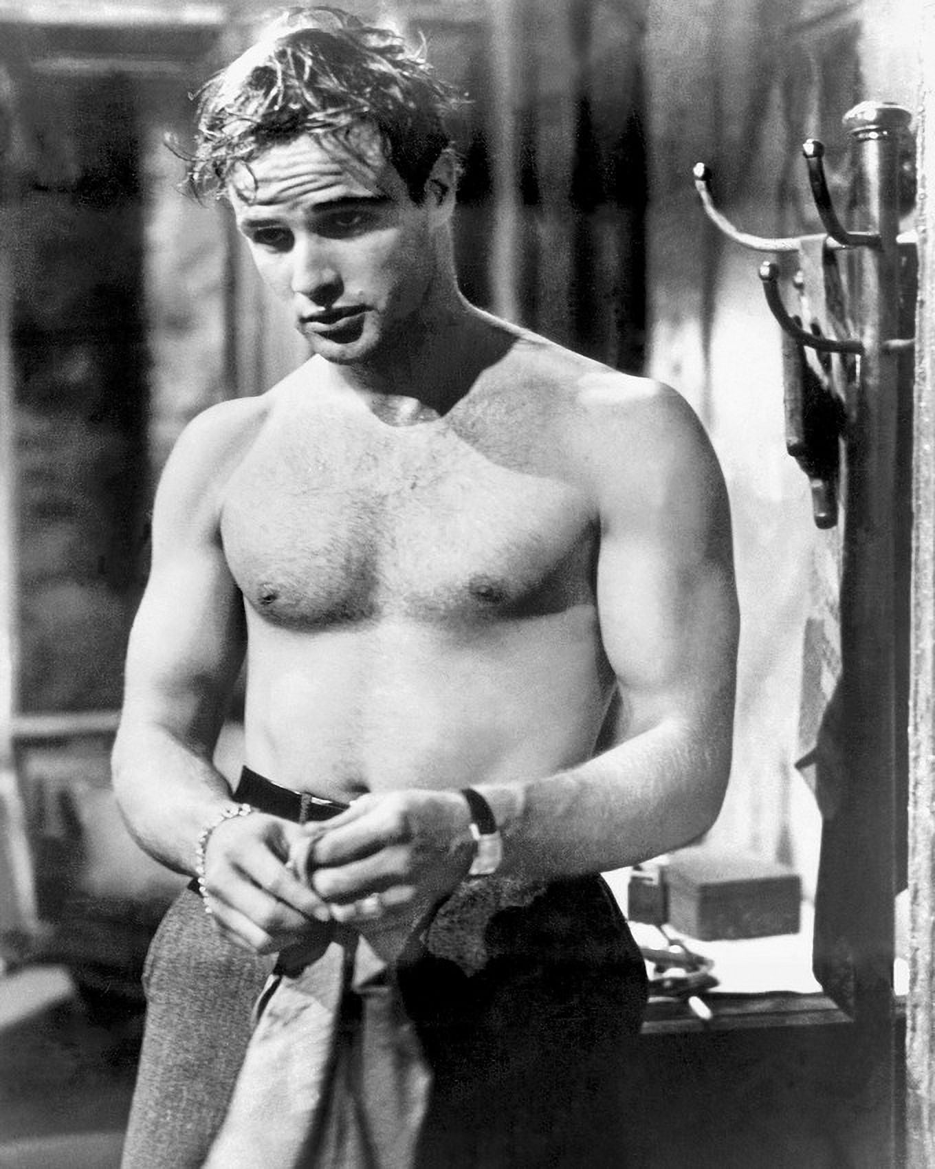 Marlon Brando 24x36 Classic Hollywood Poster Handsome A Streetcar Named ...