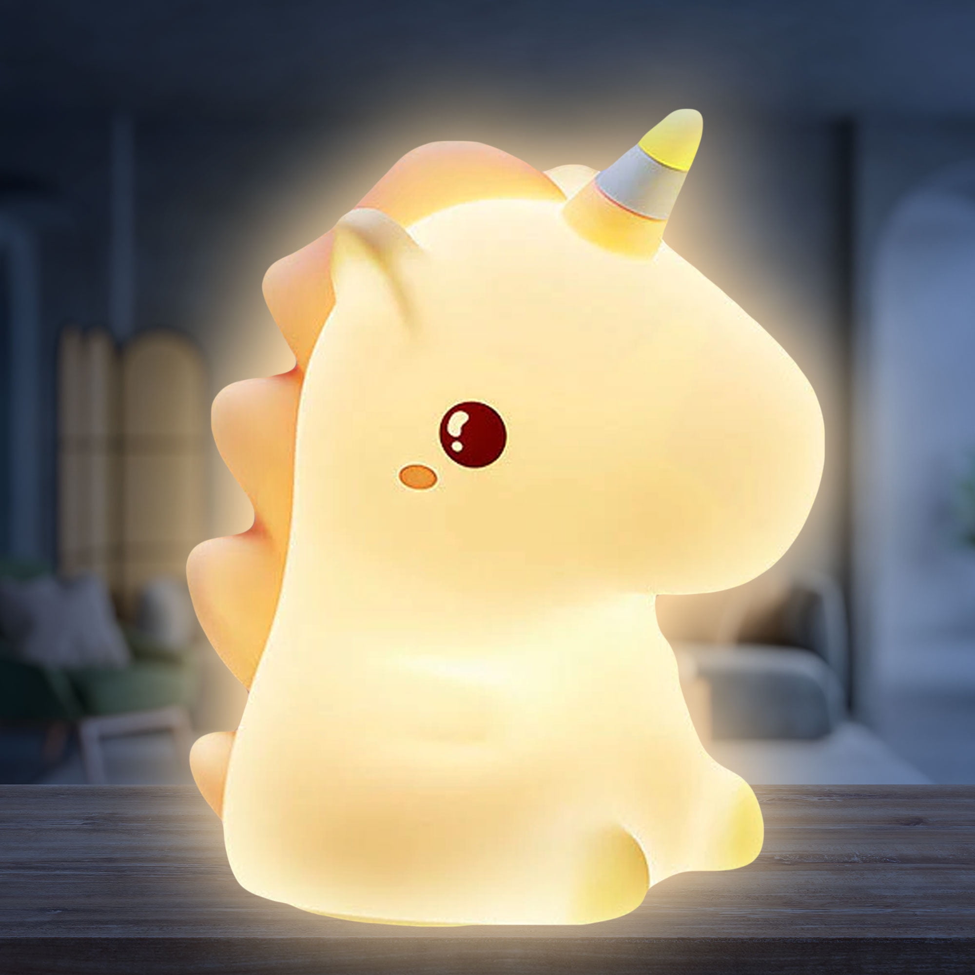 Marlowe Silicone Made & Multi Functional Squishy LED kids safe lamp and ...