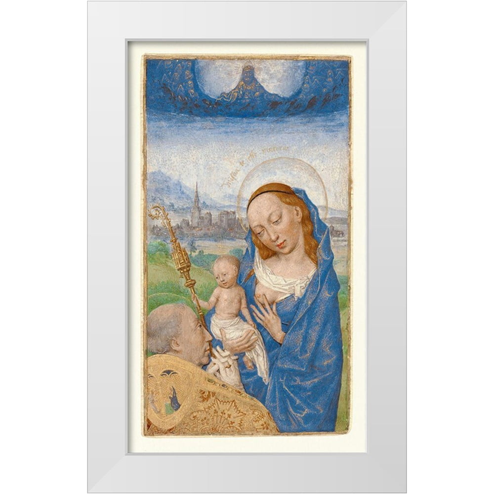 Marmion, Simon 12x18 White Modern Wood Framed Museum Art Print Titled ...
