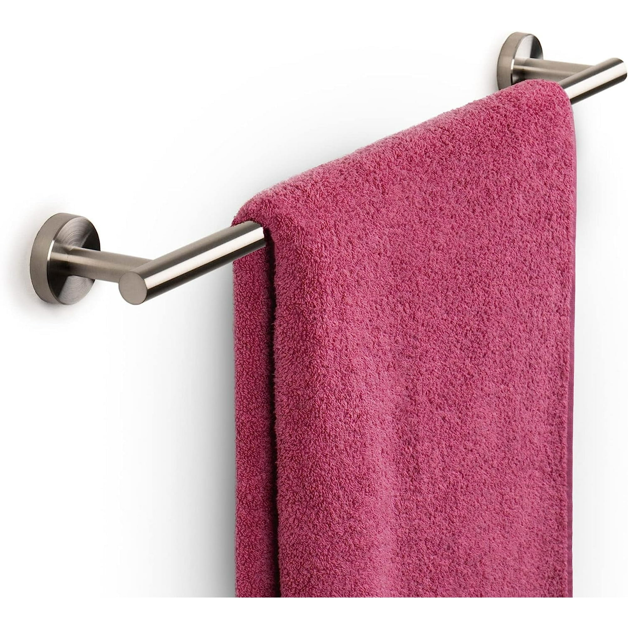 Marmolux Acc Towel Bar, SUS304 Stainless Steel Bath Towel Rack, Brushed ...