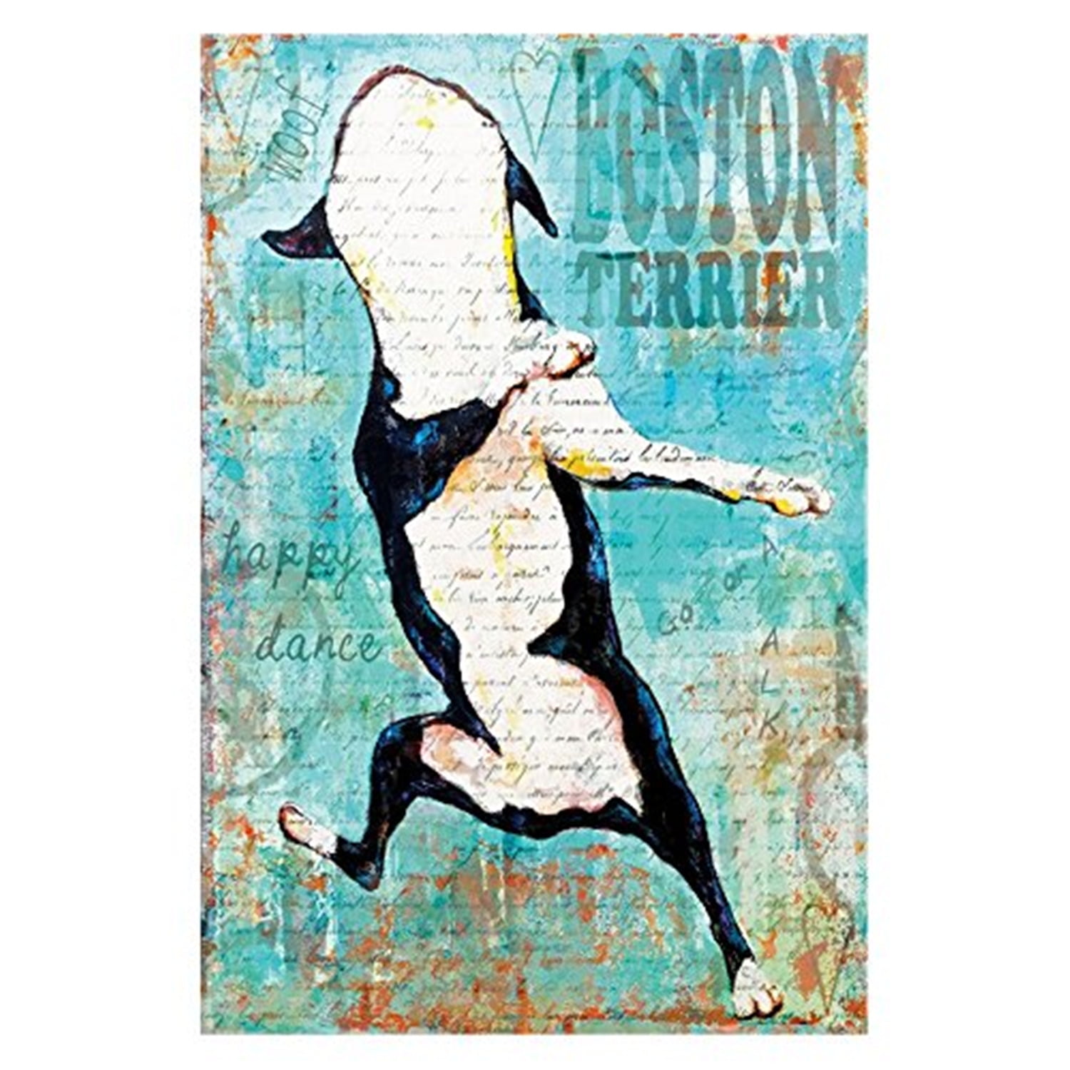Marmont Hill "Boston Terrier" by Stephanie Gerace Painting Print on ...