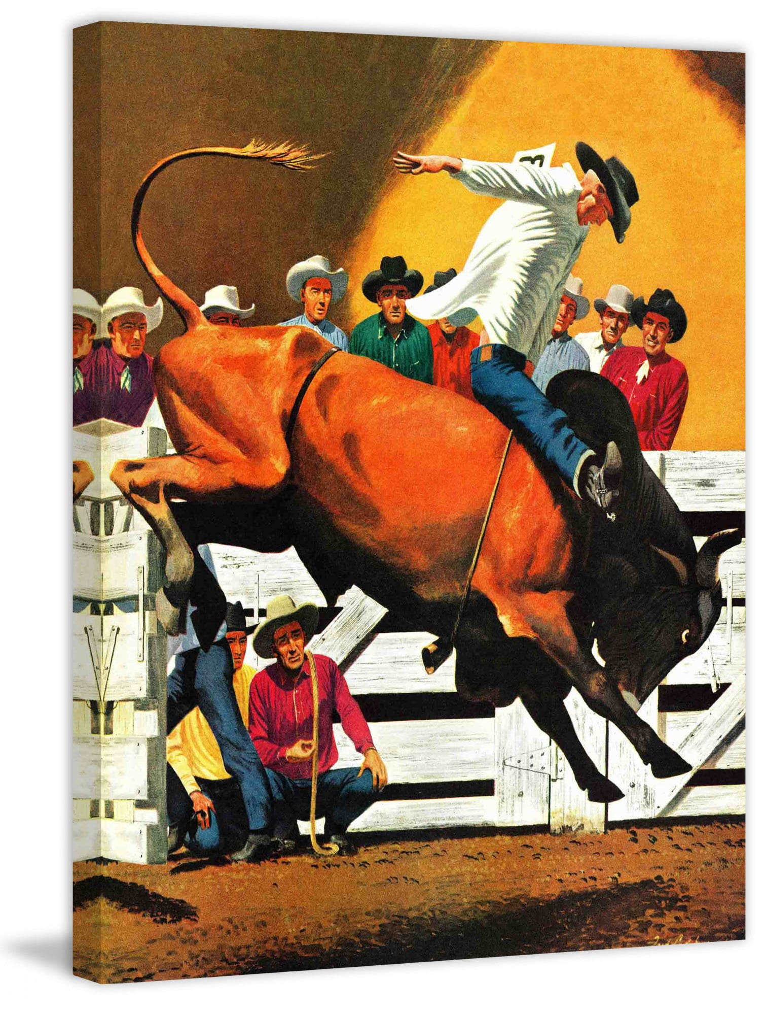Bull Riding Sketches