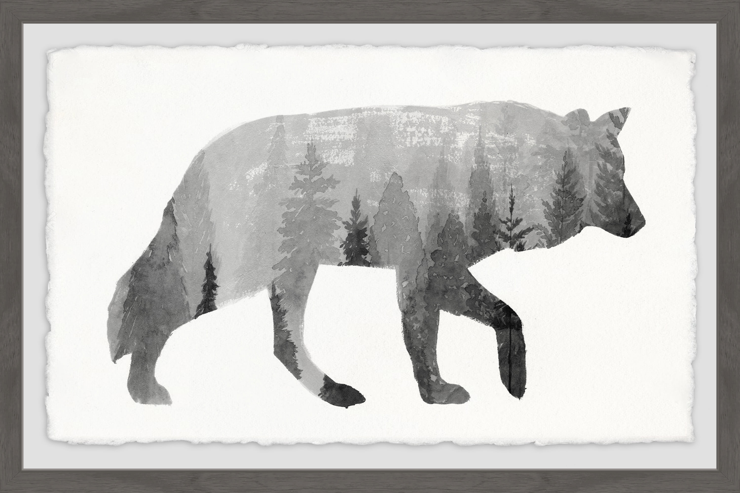 Marmont Hill Canis Framed Painting Art Print - Walmart.com