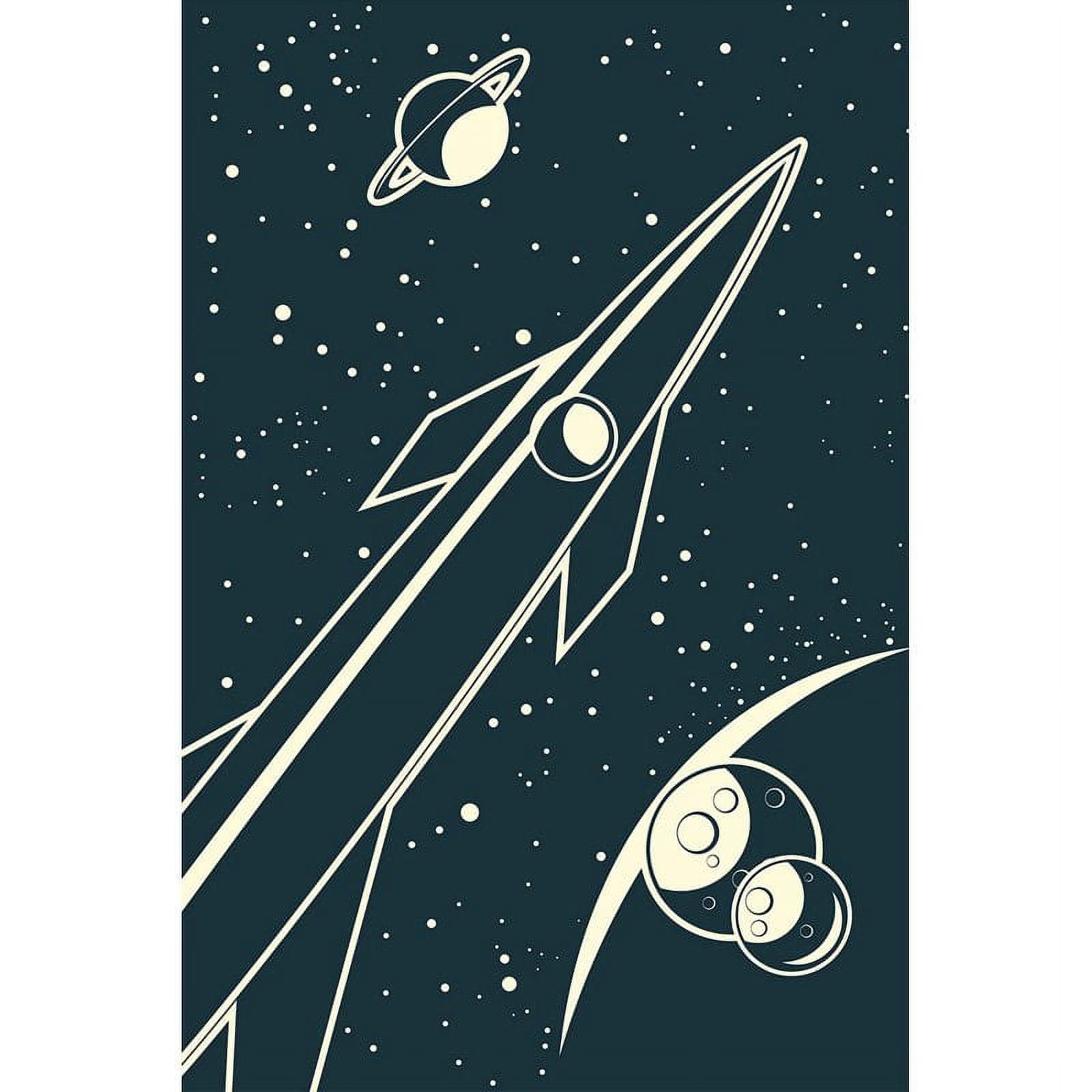 Marmont Hill Deep Space Painting Print on Wrapped Canvas - Walmart.com