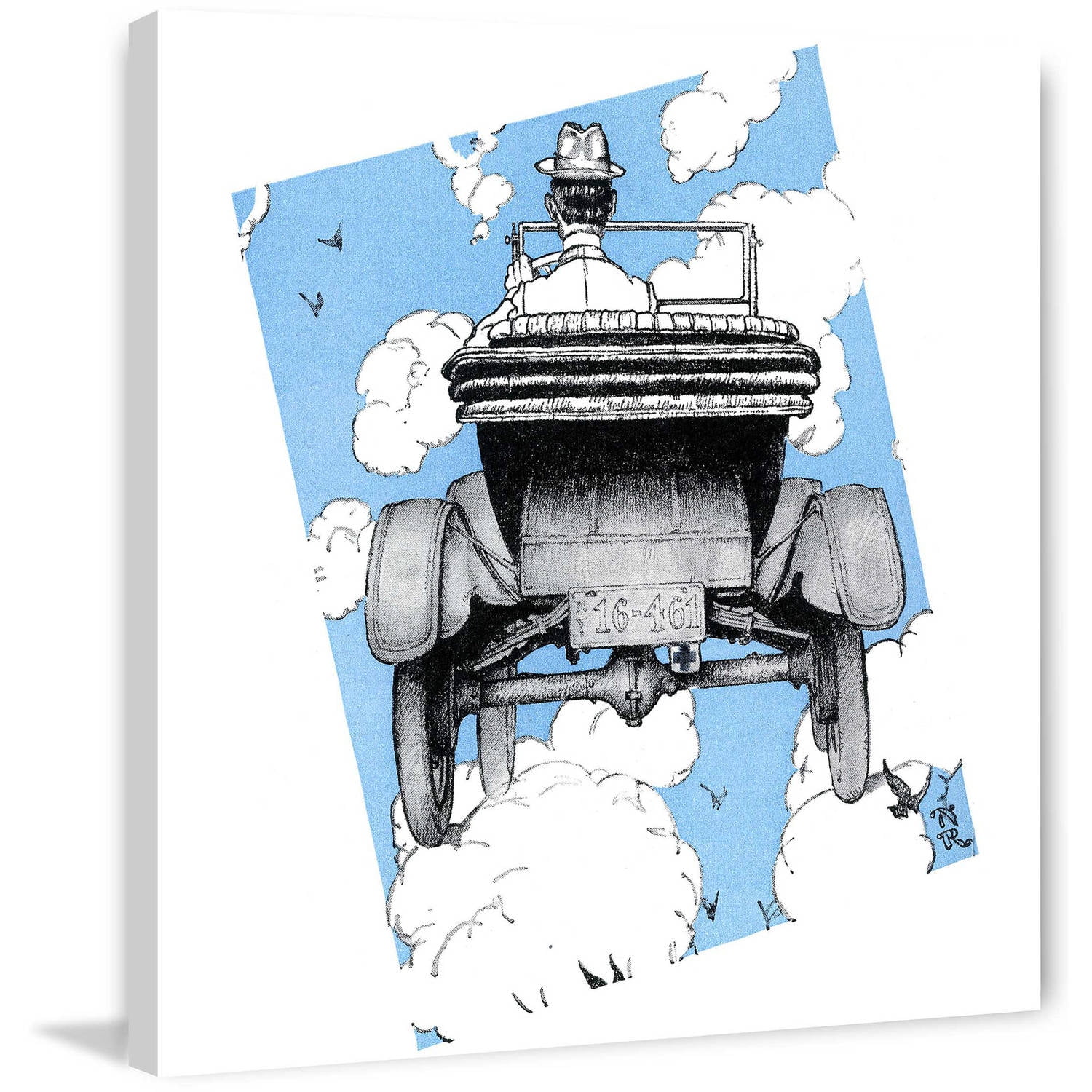 Marmont Hill "Doc Melhorn and the Pearly Gates" by Norman Rockwell ...