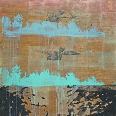 Marmont Hill "First Frost" by Tracy Silva Barbosa Painting Print on ...