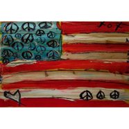 Marmont Hill "Basalt Flag" by Tori Campisi Painting Print on Natural ...