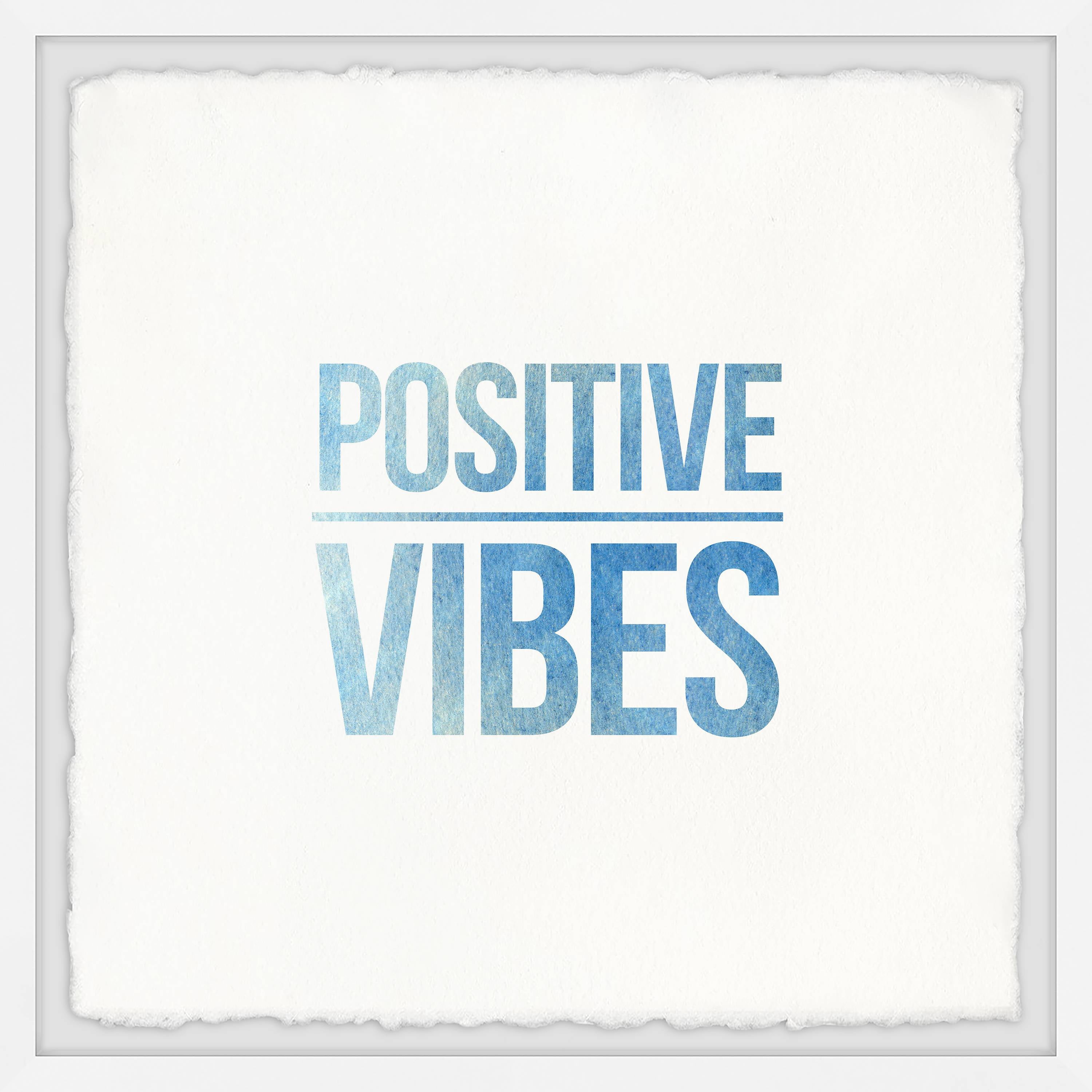 Marmont Hill Positive Vibes Framed Wall Art - Walmart.com
