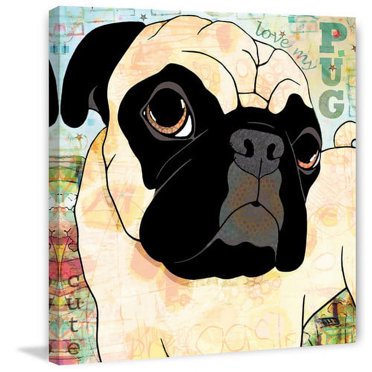 Marmont Hill - "Pitbull Pop Art" by Stephanie Gerace Painting Print on ...