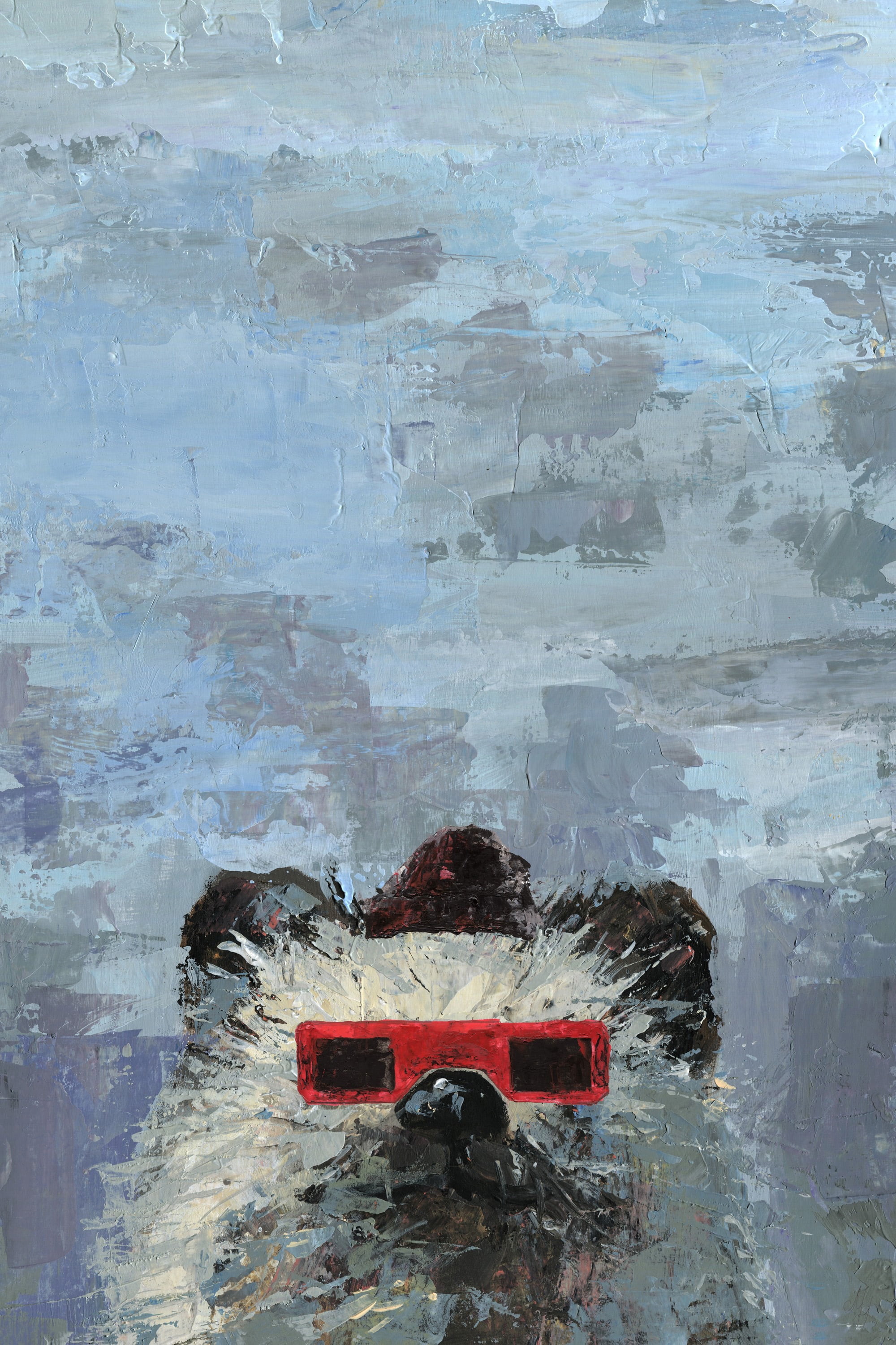 Marmont Hill Red 3D Glasses Canvas Wall Art - Walmart.com