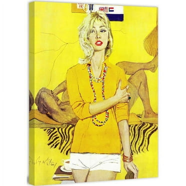 Marmont Hill "The Lady Had an Angle" by Coby Whitmore Painting Print on ...