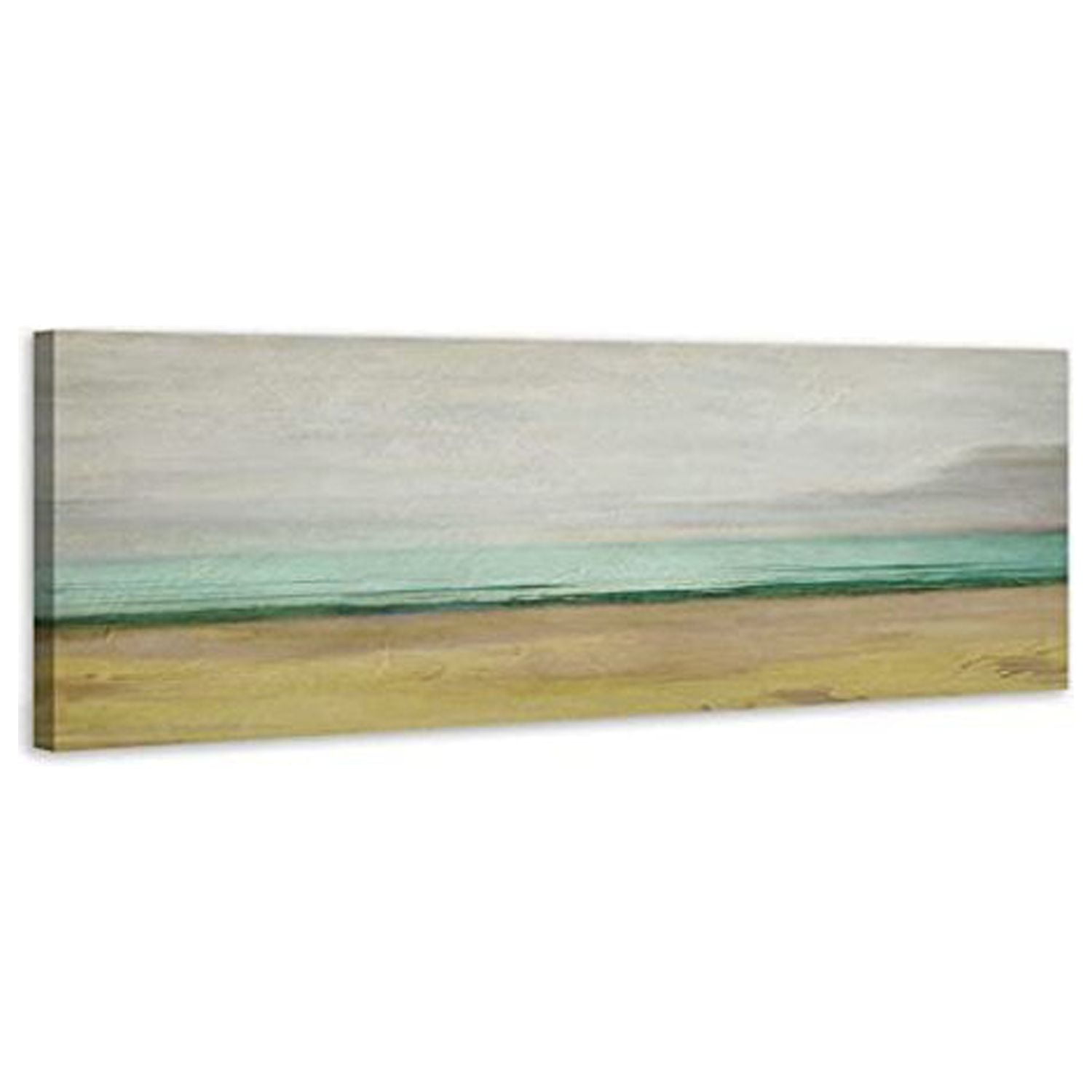 Marmont Hill Waterline IV Painting Print on Wrapped Canvas - Walmart.com
