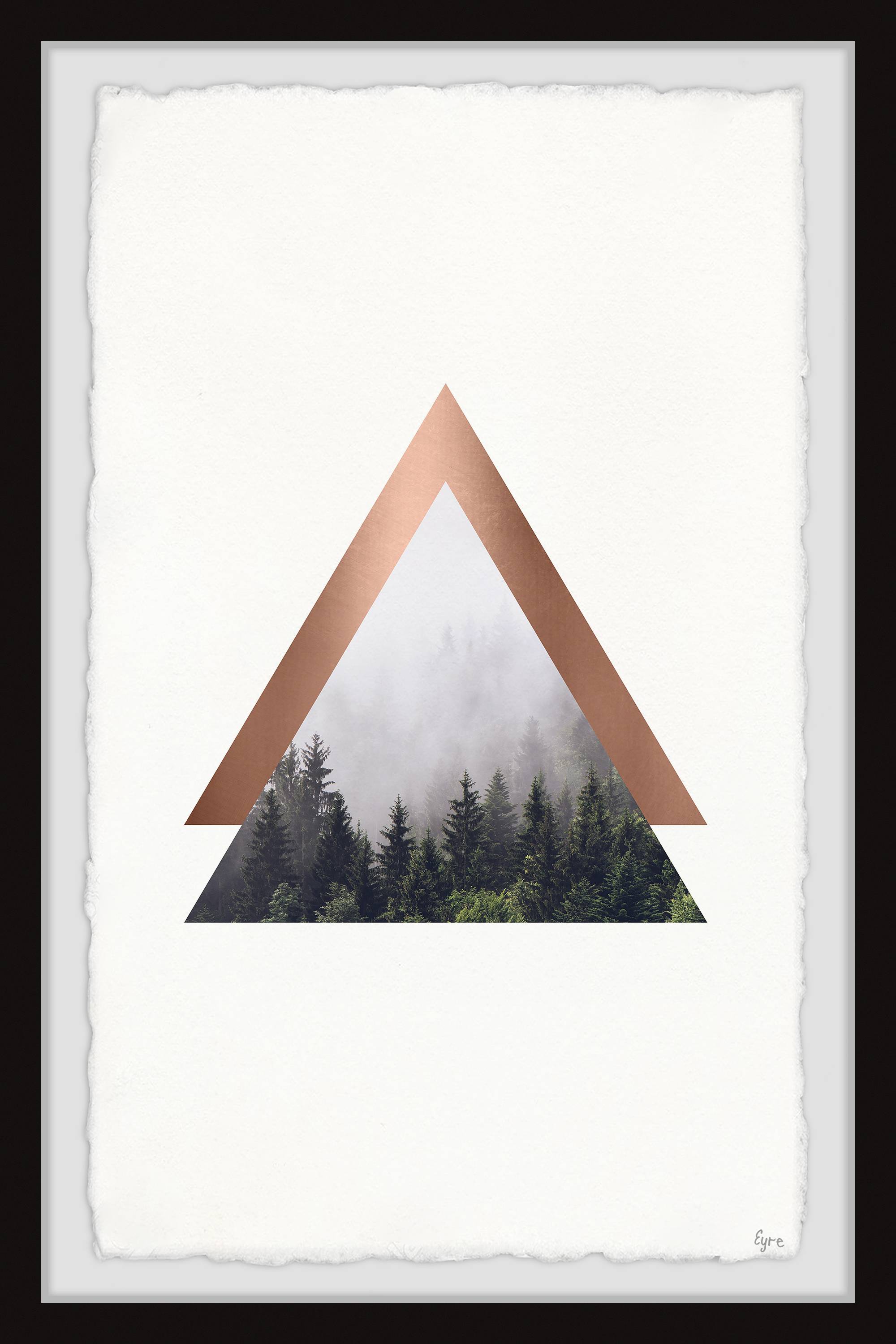Marmont Hill Yukon Convergence By Eyre Tarney Framed Wall Art, 12.00" x ...