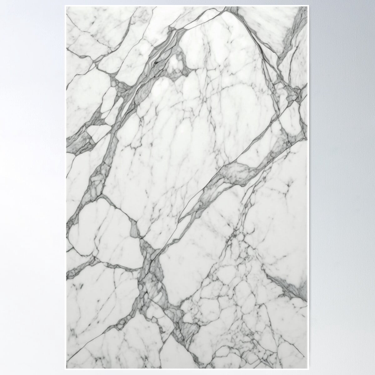 Marmor Cracked Stone Abstract Art Poster Wall Art, Modern Wall Decor ...