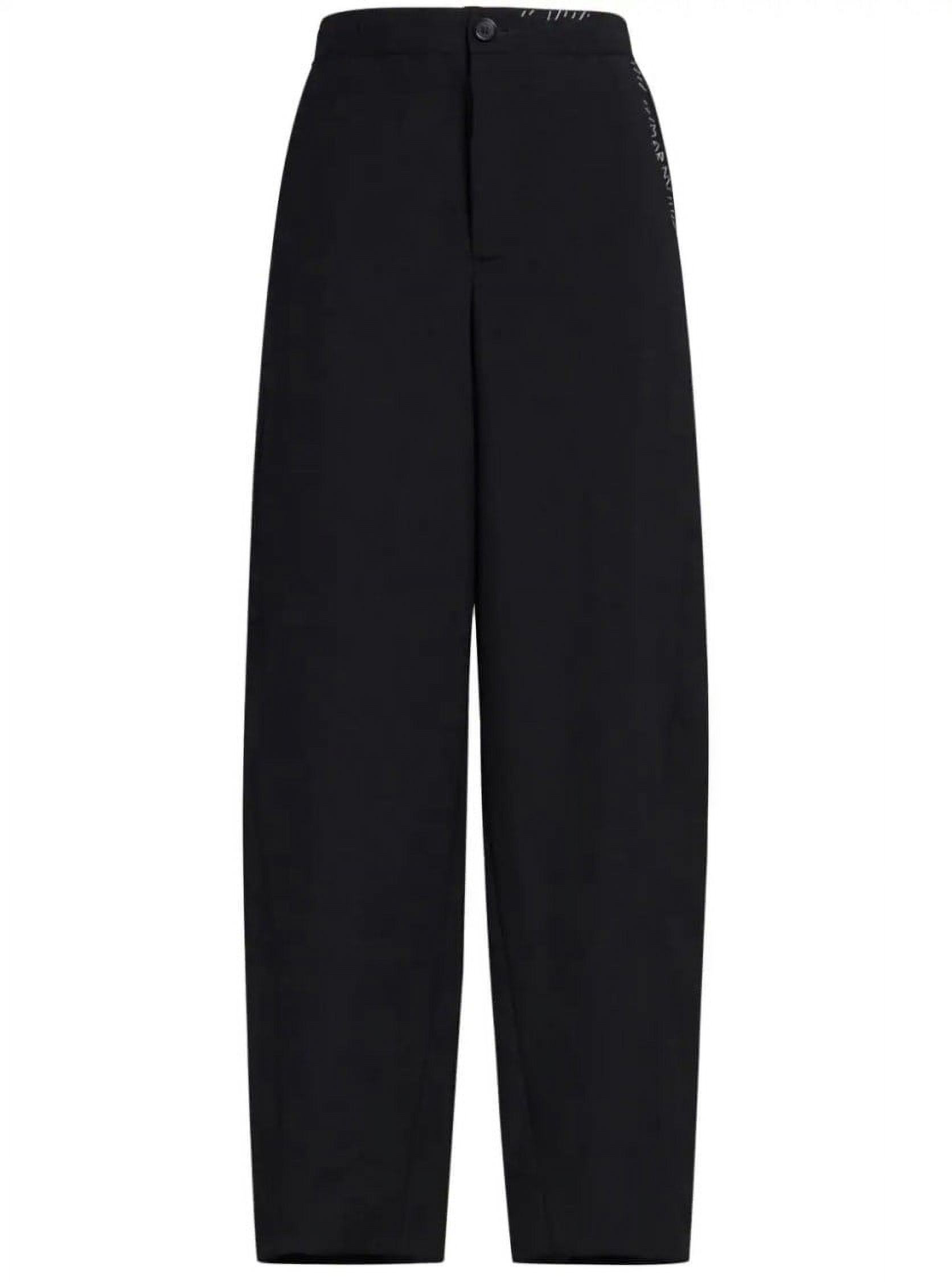 Marni Tailored High-Waisted Trousers With Relaxed Fit (Women's ...