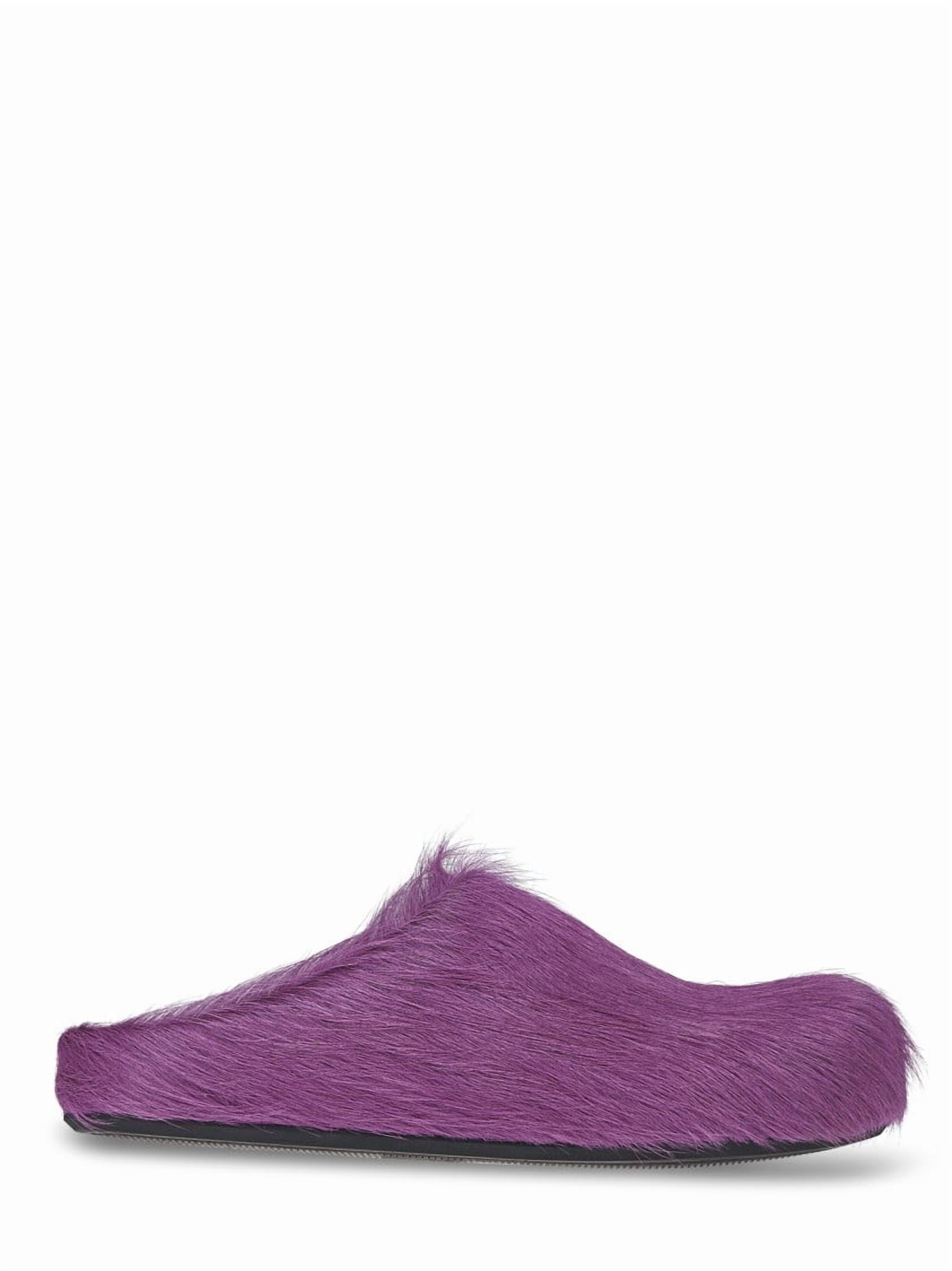 Marni Purple Calf Hair Sandals Purple (Women's) - Walmart.com