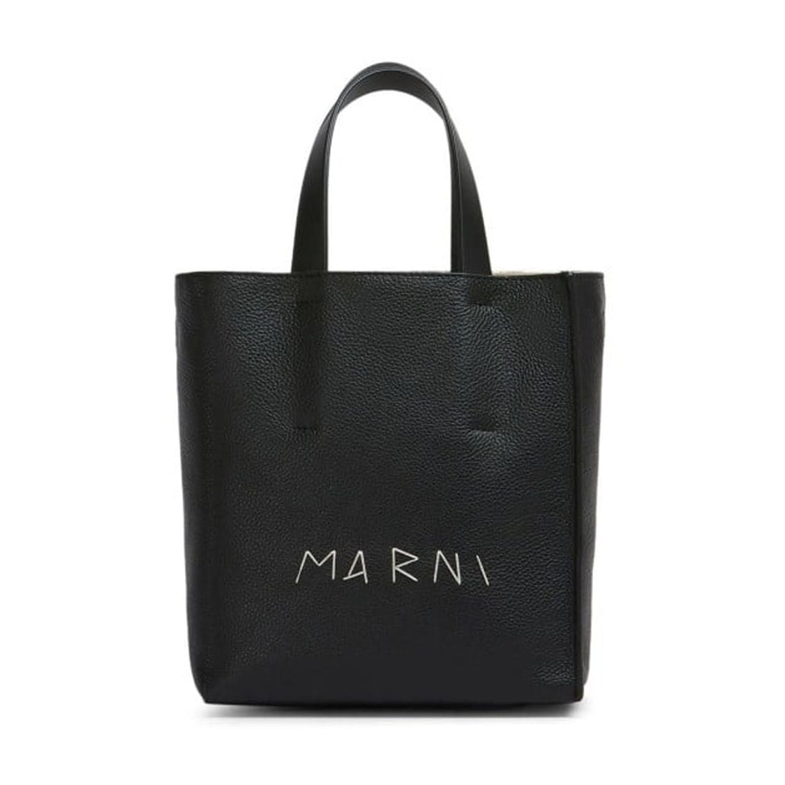 Marni Women's Structured Mini Bag In Exquisite Black Calf Leather Black ...