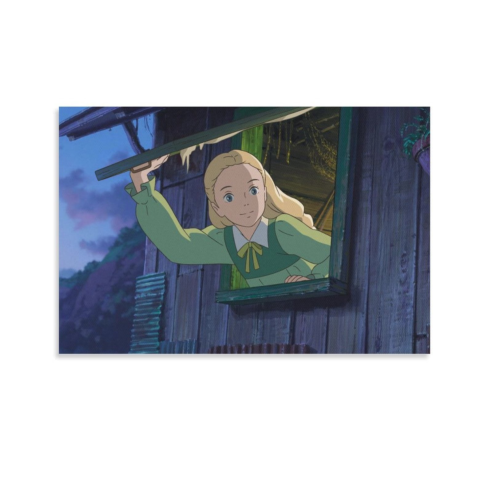 When Marnie Was There Anime Famous Japanese Poster Canvas Poster Wall ...