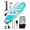 PROMARINE 10' Wide Inflatable SUP with Adjustable Paddle, Carry Bag ...