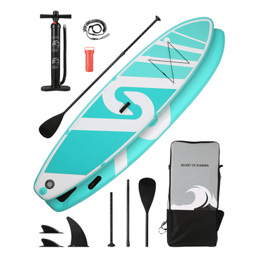 SereneLife SLSUPB06 - Kids/Youth Inflatable Stand Up Water Paddle-Board ...