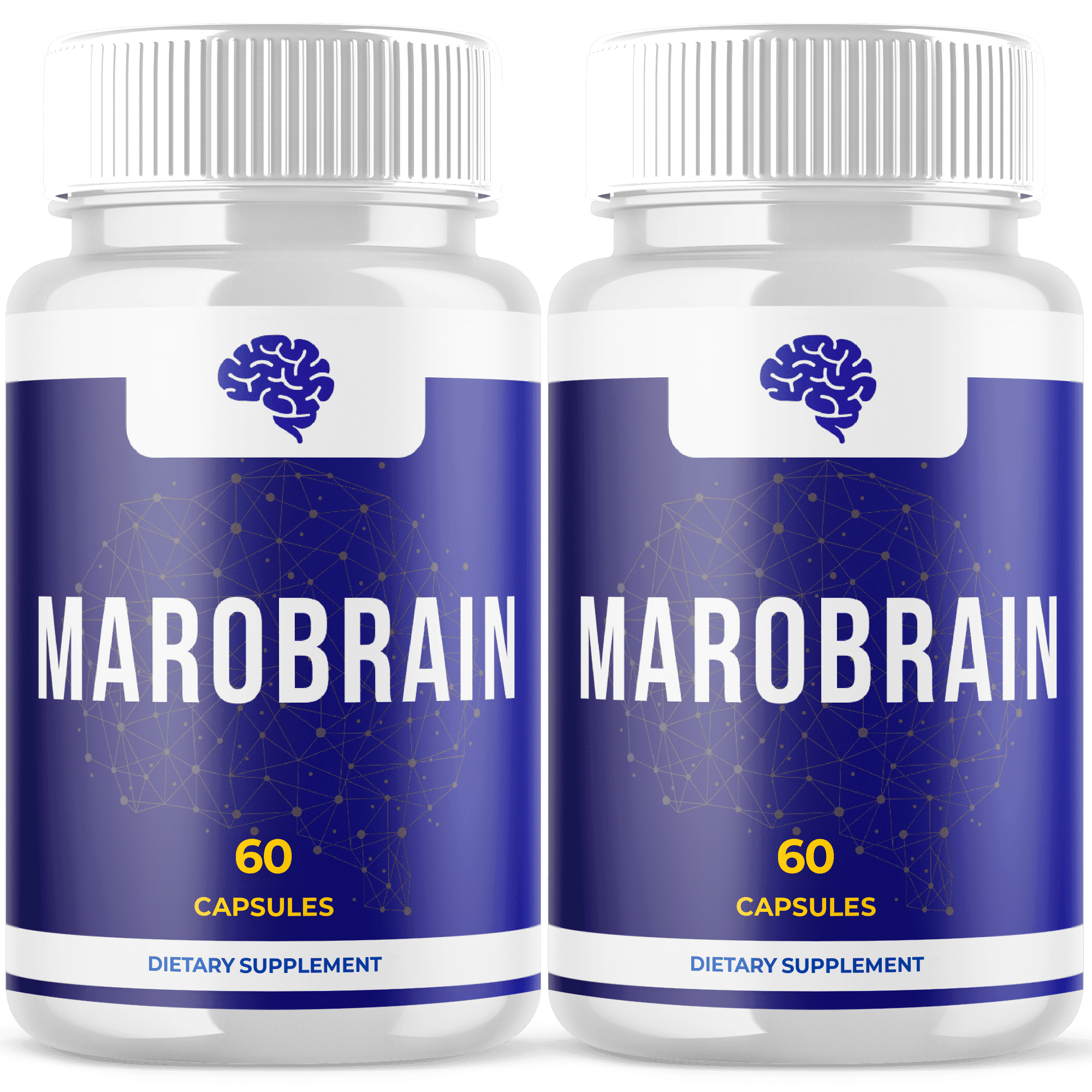 Marobrain Advanced Formula Brain Support Pills Maximum Strength ...
