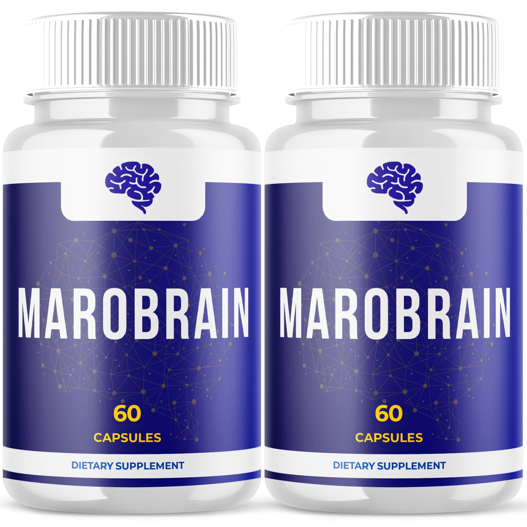 Marobrain Advanced Formula Brain Support Pills Maximum Strength ...