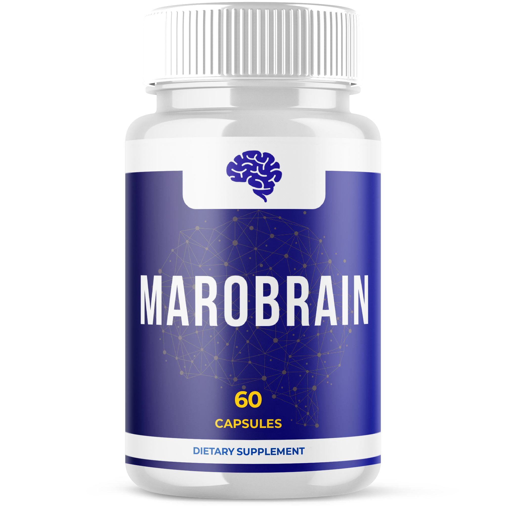 Marobrain Advanced Formula Brain Support Pills Maximum Strength ...