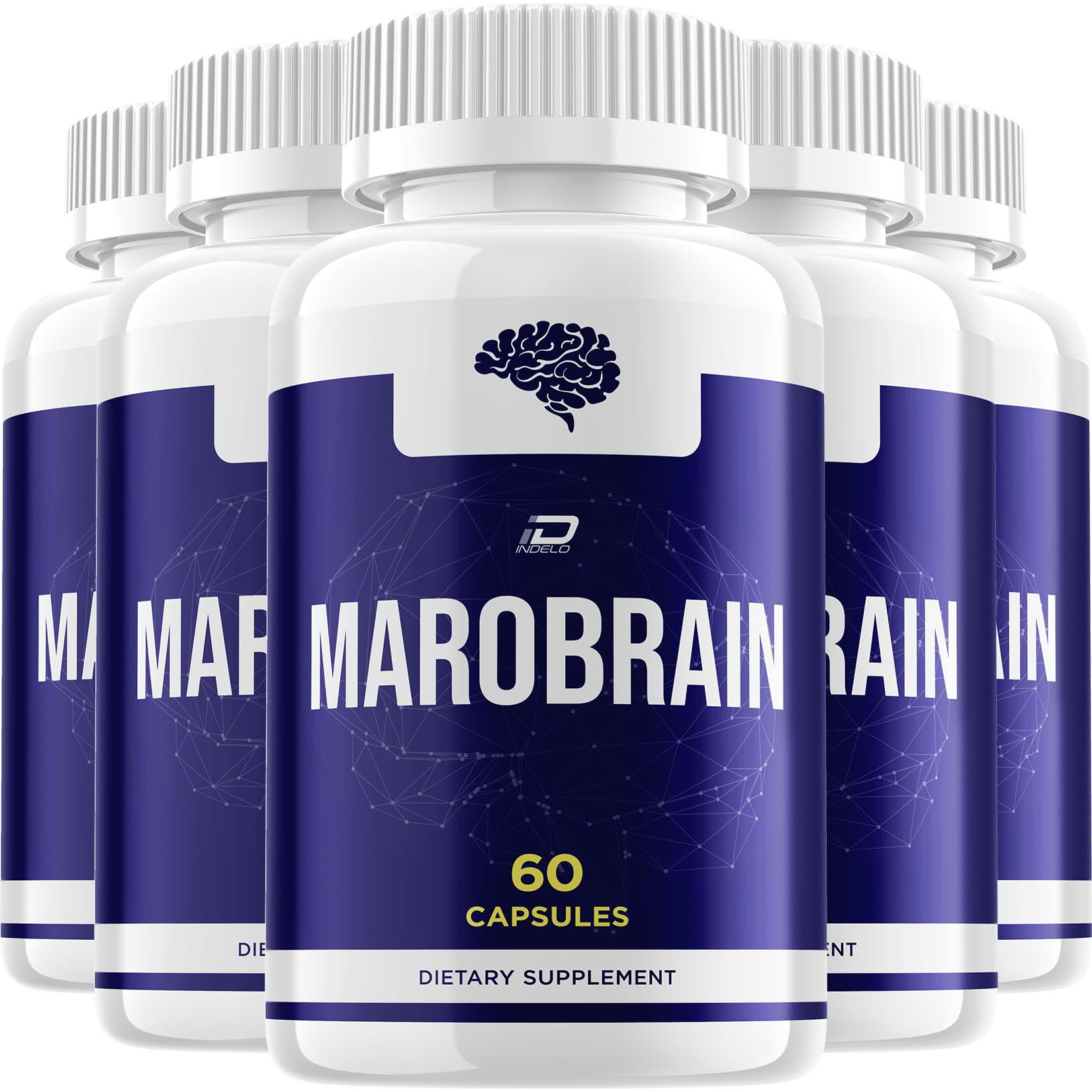 Marobrain Supplement Capsules – Maro Brain Natural Blend Memory Focus ...