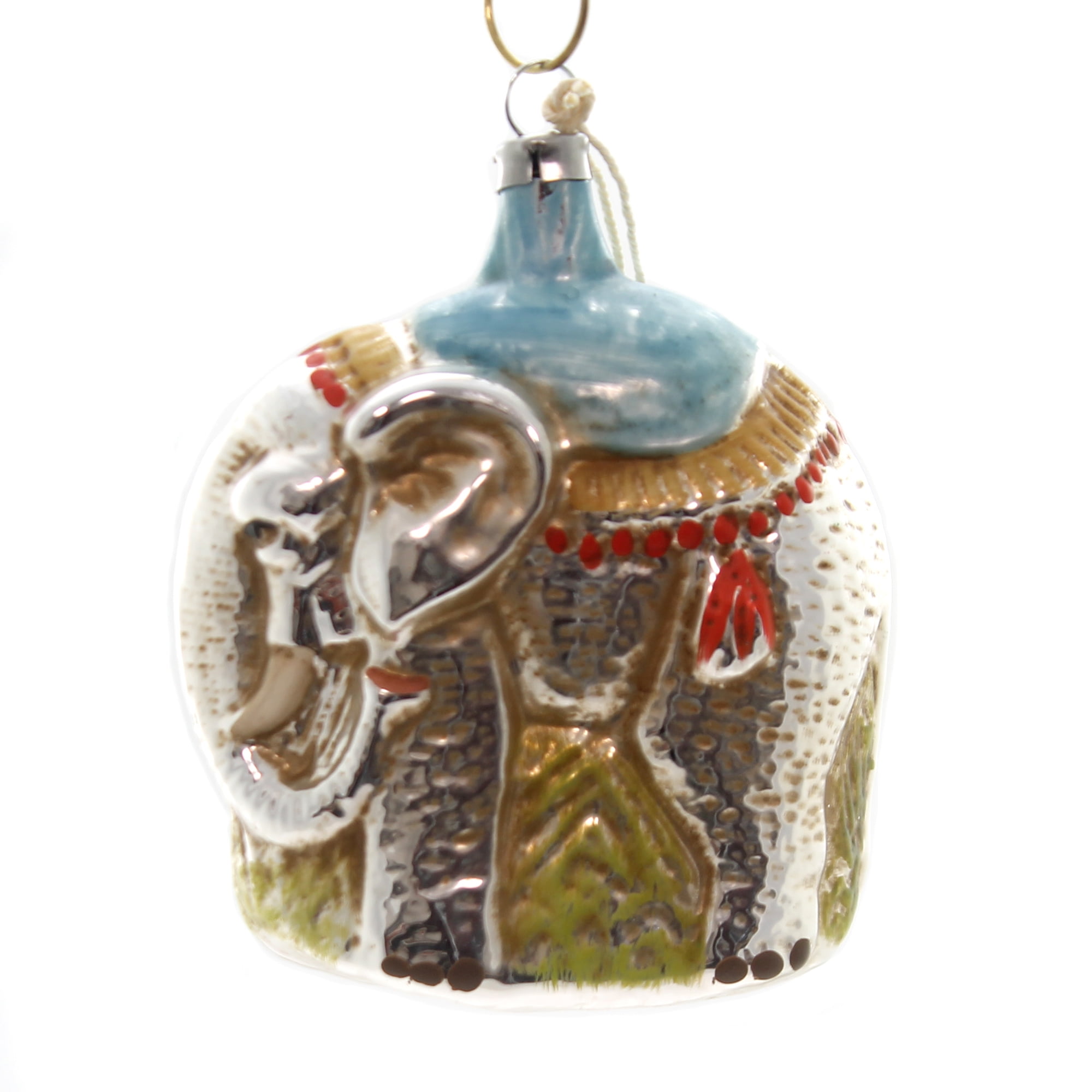 Marolin ELEPHANT VINTAGE LOOKING Ornament Feather Tree Germany 2011055 ...