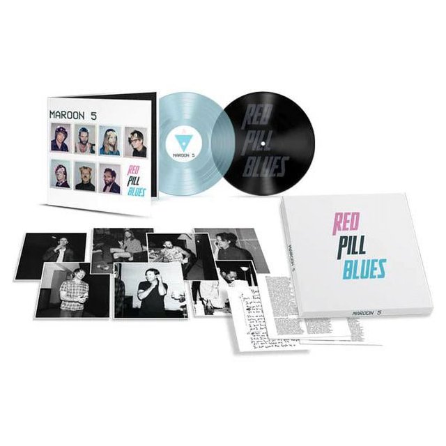 Maroon 5 - Red Pill Blues (Limited Edition, Translucent Blue Vinyl ...