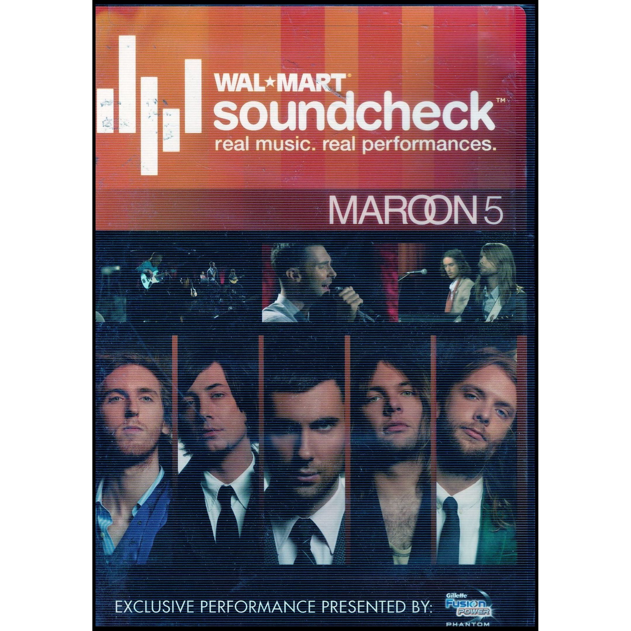 Maroon 5 - WalMart Soundcheck (Limited Edition Rlease) - Walmart.com