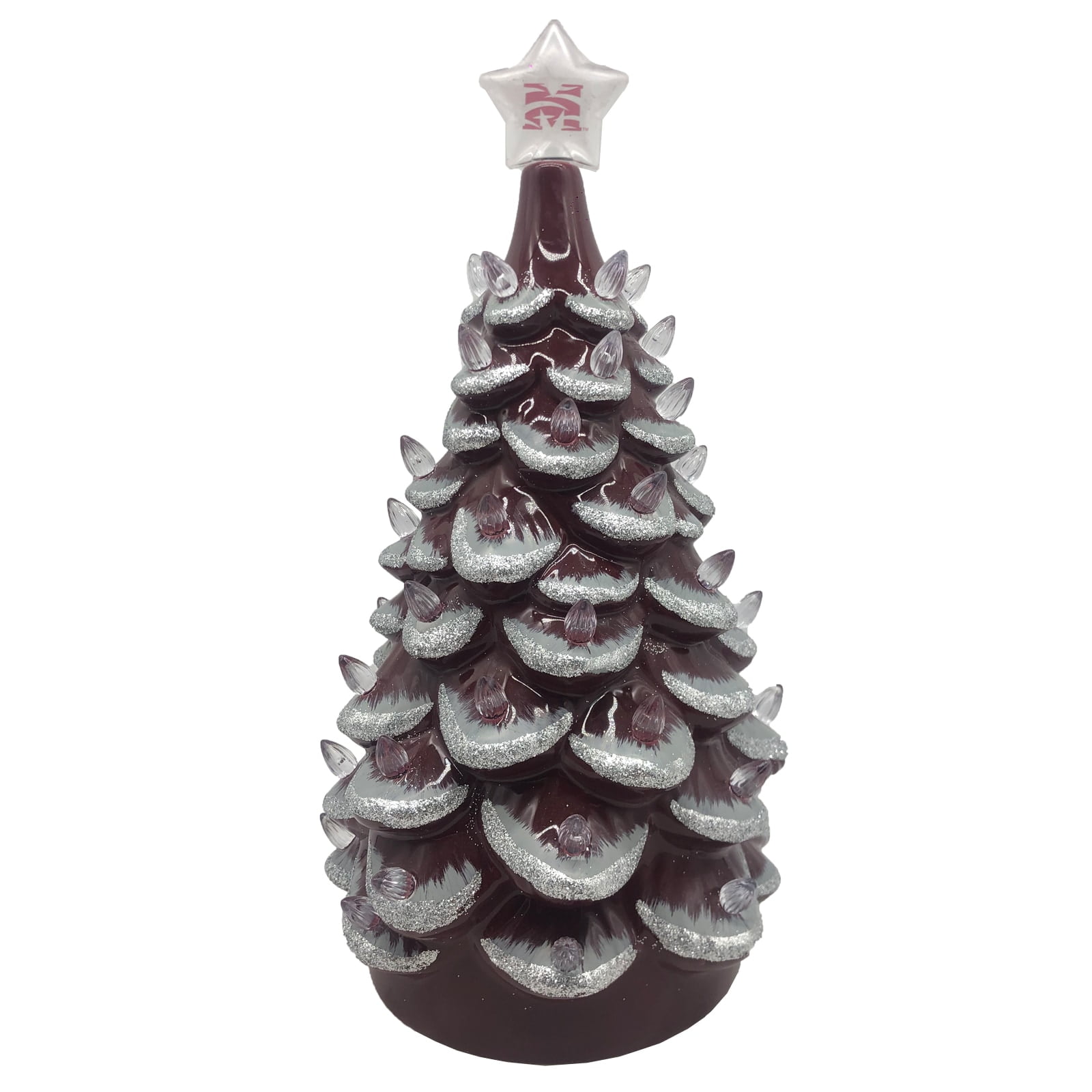 Maroon Morehouse Maroon Tigers 14'' Ceramic Tree - Walmart.com