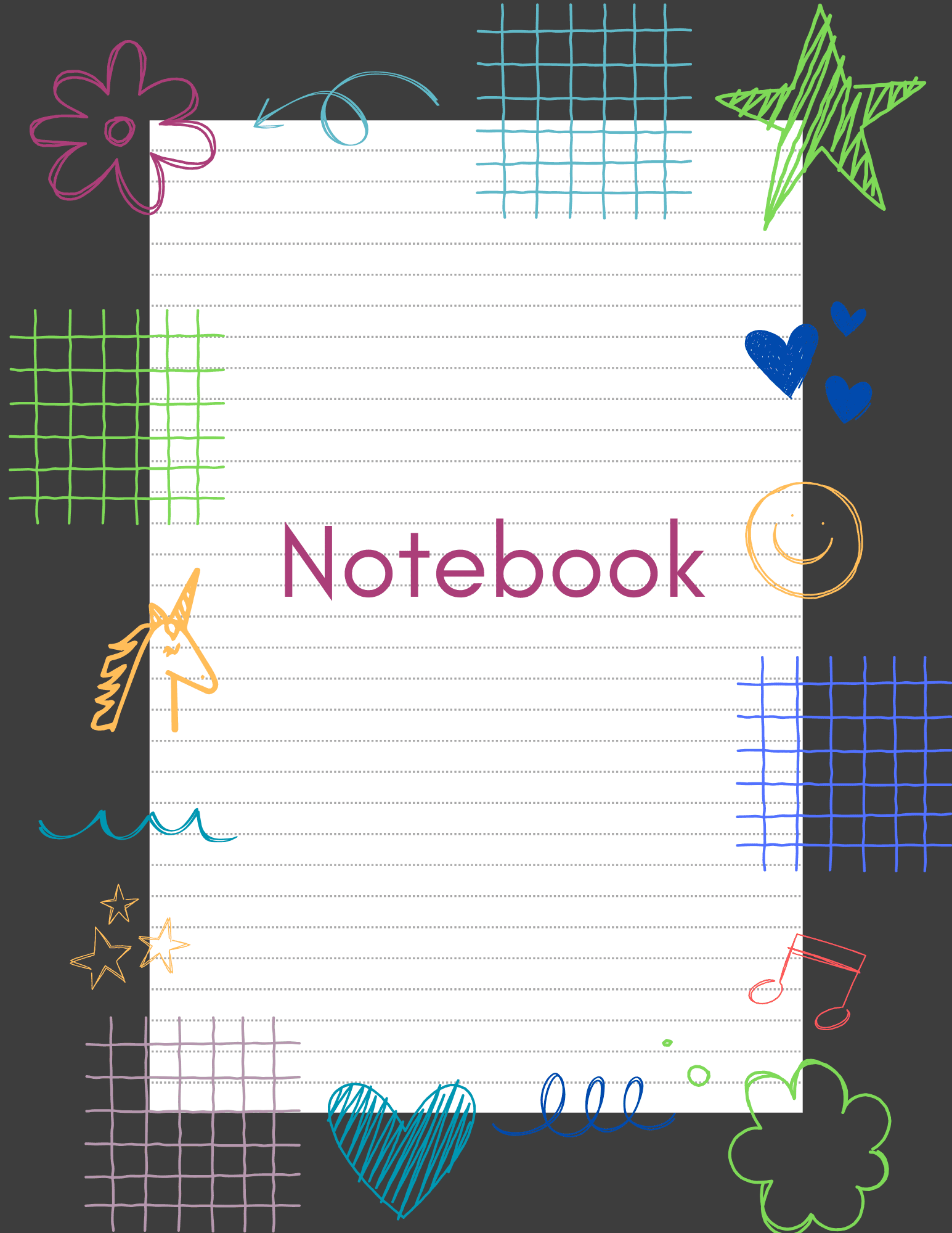 Maroon Rock Hard Notebook - Walmart.com