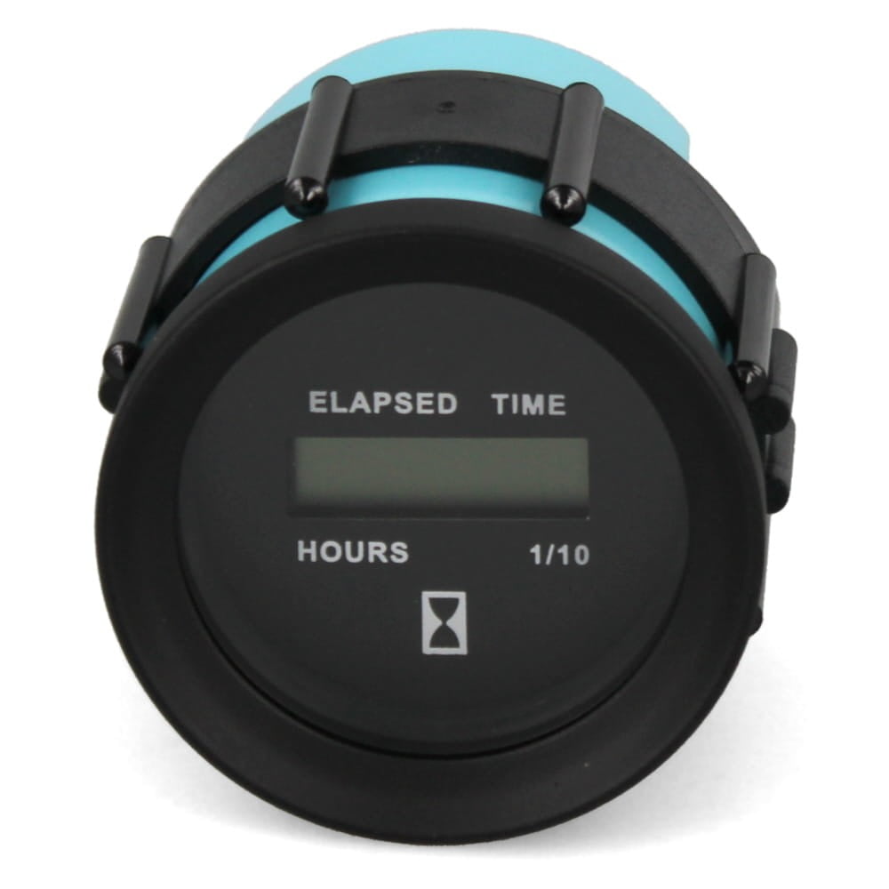 Marpac Boat Hour Meter Gauge MH0216 | Faria Digital 2 Inch Black ...