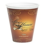 Marquee Coffee House Maroon 12 oz. Paper Wrapped Foam Cups, 1000 count ...