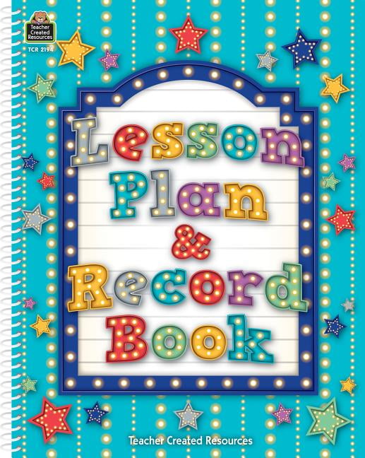 Marquee Lesson Plan & Record Book (Other) - Walmart.com